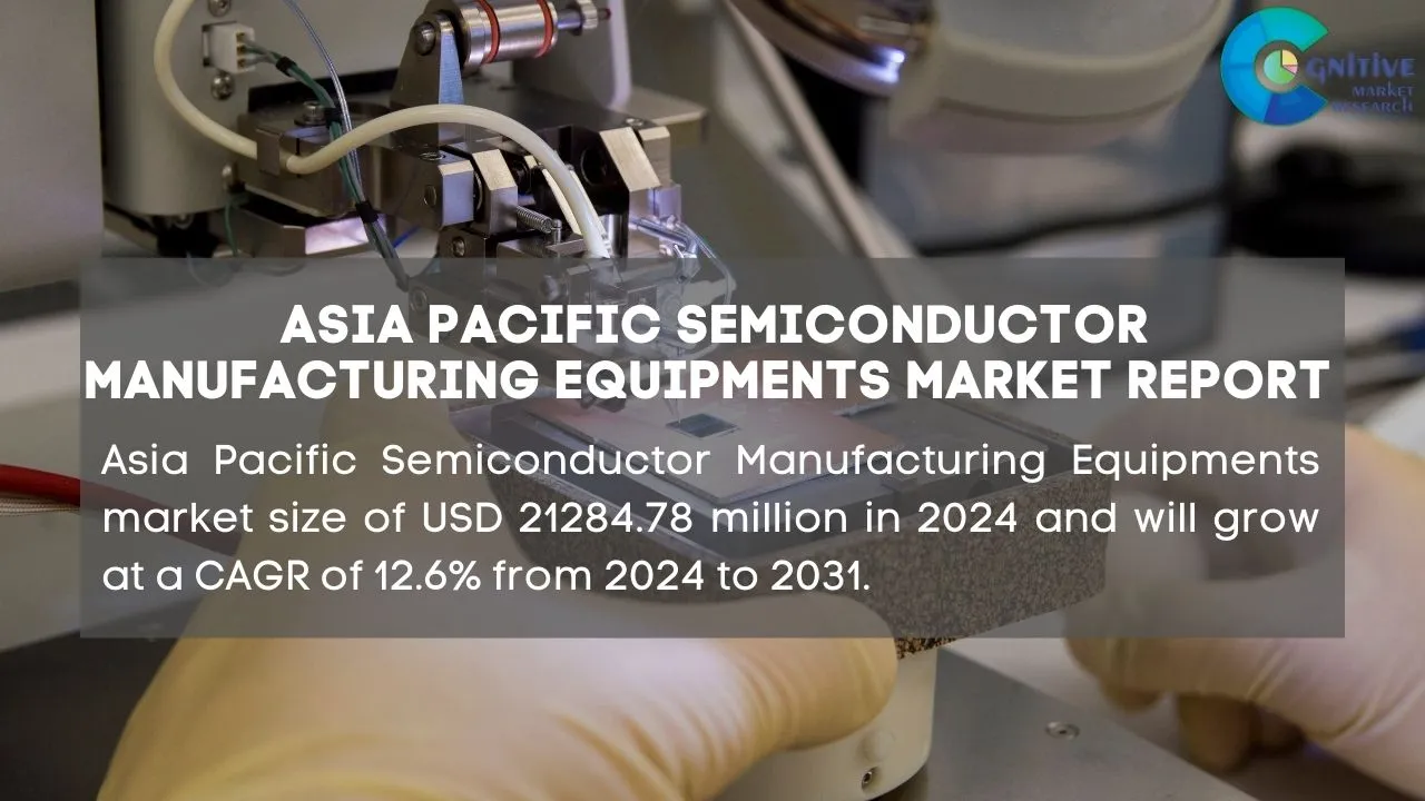 Asia Pacific Semiconductor Manufacturing Equipments Industry Report ...