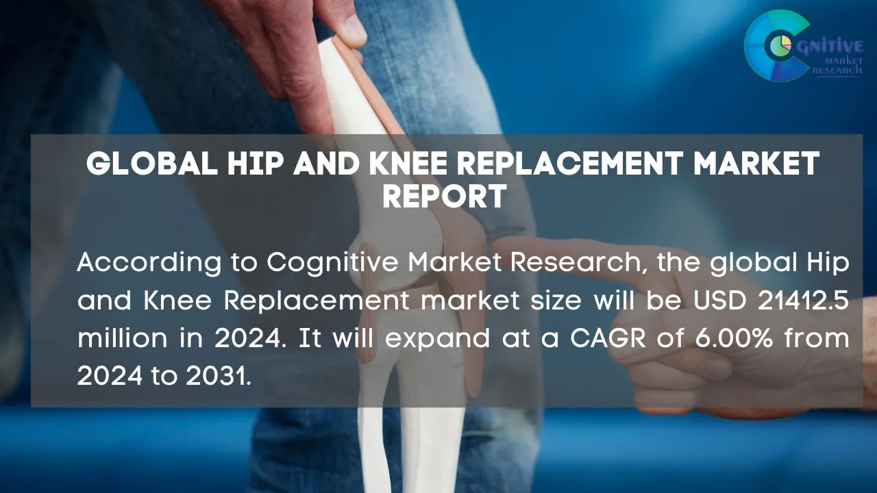 The Global Hip and Knee Replacement Market size will be USD 21412.5 ...
