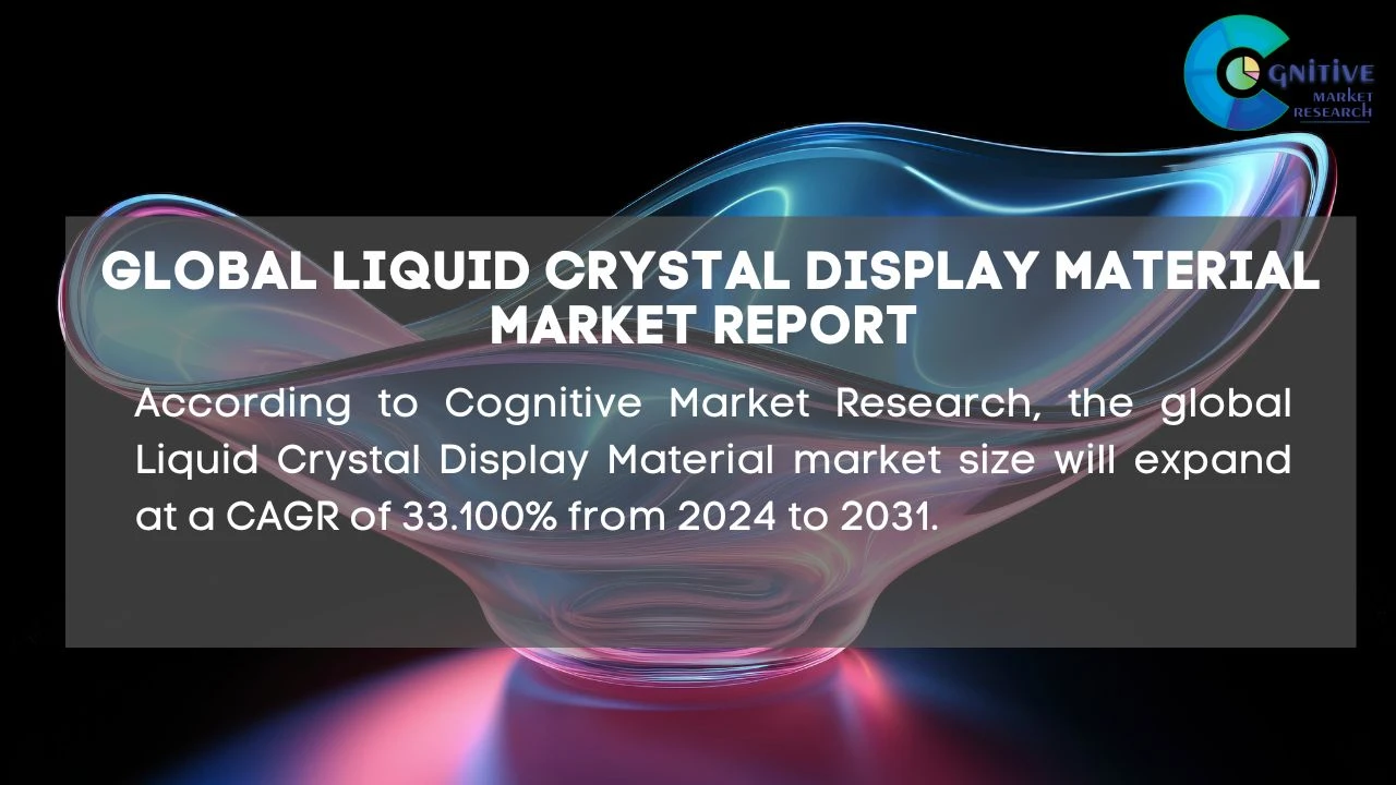 The global liquid crystal display material market size is USD XX ...
