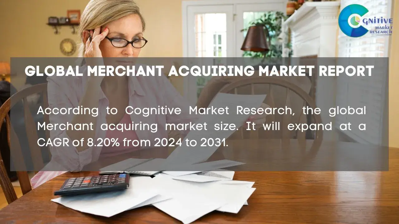 The global Merchant acquiring market size will be USD 22145.2 million ...